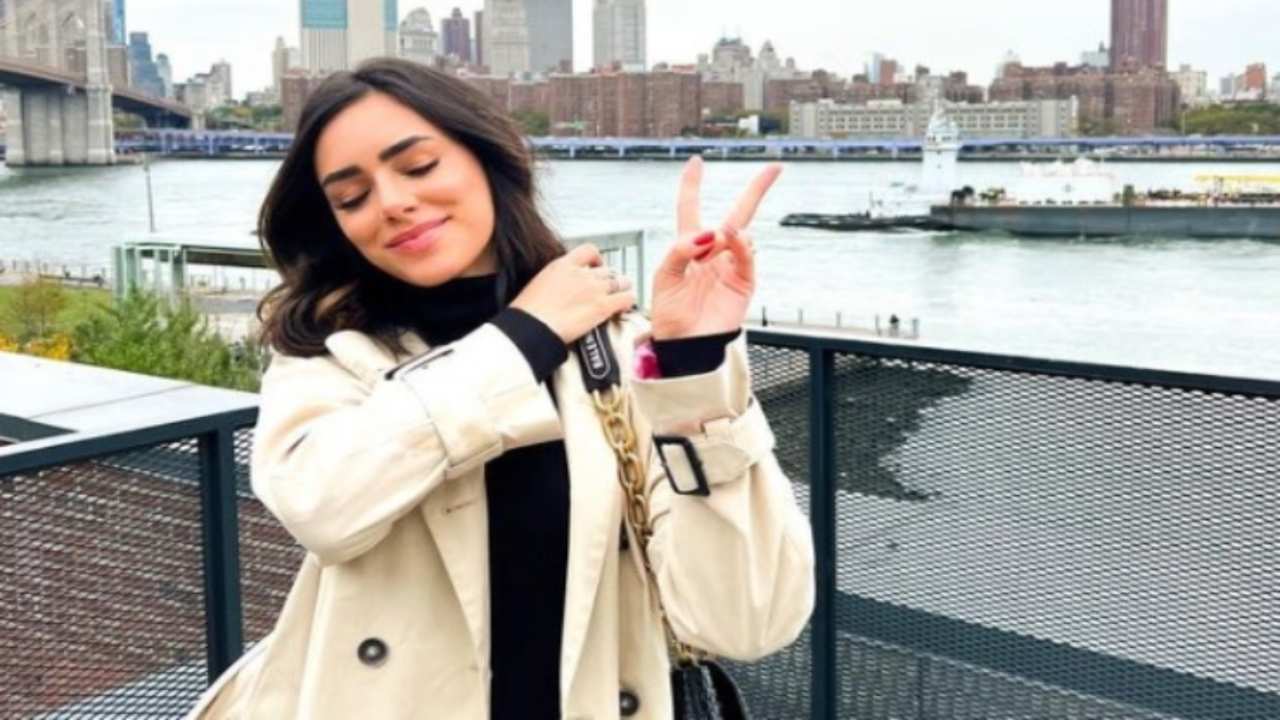 Bruna Biancardi illumina New York | scollatura mozzafiato nell’outfit ...